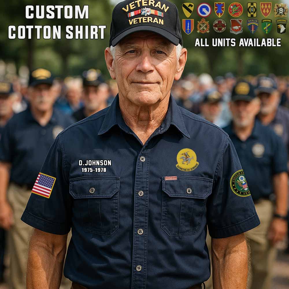 322nd Cavalry Regiment_Cotton Cargo Shirts - Proudly-Served: Military ...