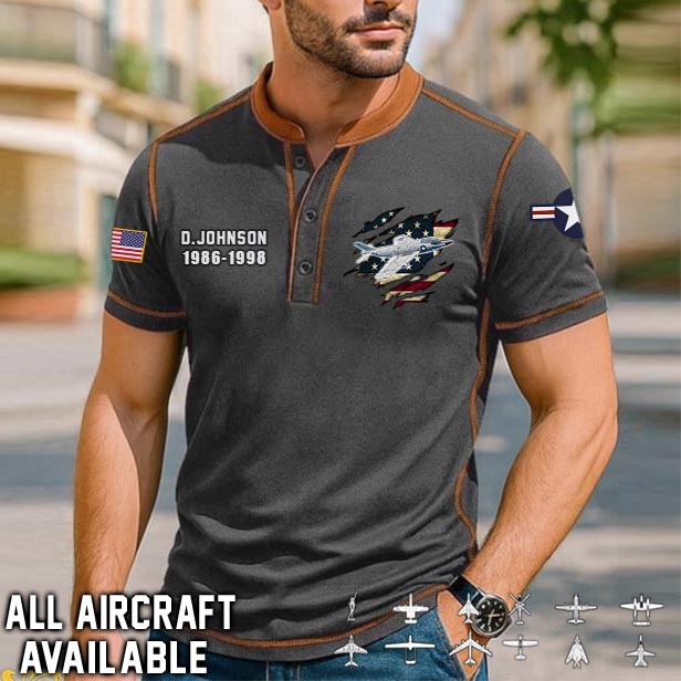 F3H Demon_Patchwork Tshirt - Proudly-Served: Military Apparels and Veteran Collectibles